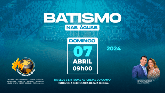 Batismo nas Águas – Ad Formosa